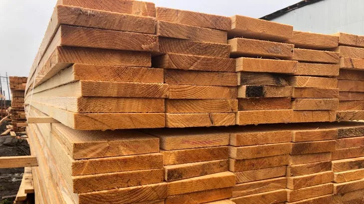 Купить обрезную доску 25 × 150 × 6000 мм в Санкт-Петербурге от производителя